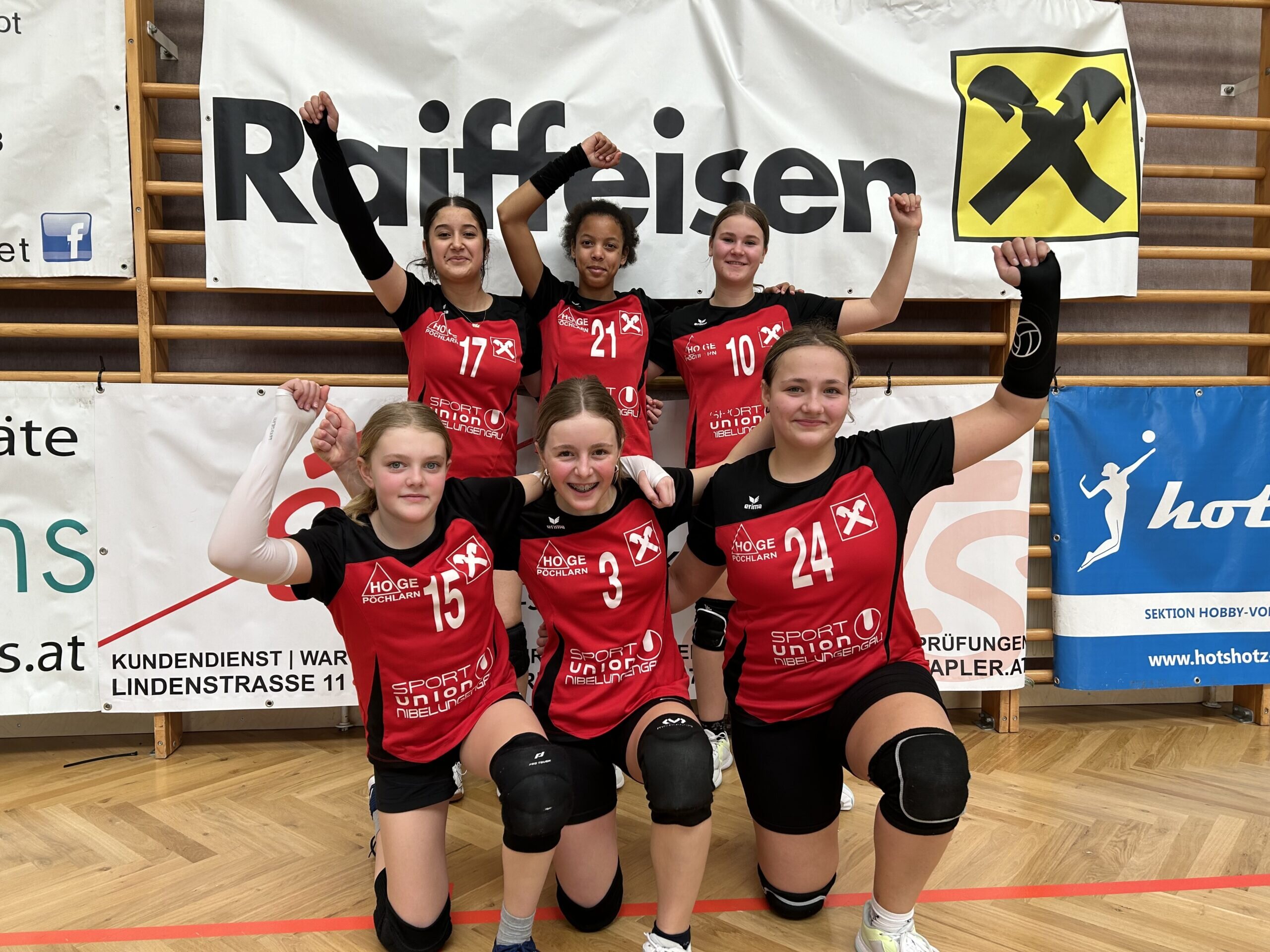 Sektion Volleyball: Die U14 schafft den Aufstieg in das Landsfinale ...